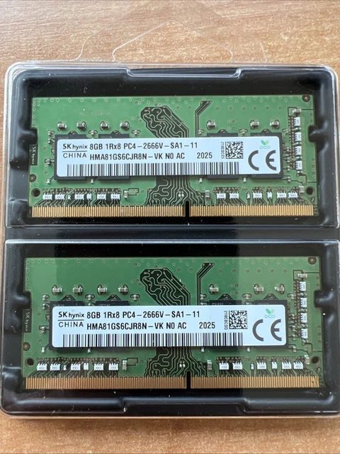 SK HYNIX DDR4-2400 8GB SO-DIMM Arbeitsspeicher (HMA81GS6AFR8N-UH) EUR ...