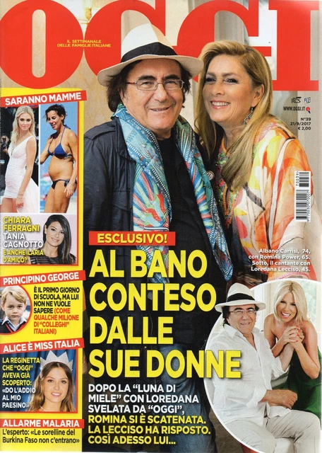 OGGI 2017 39.AL Bano,Tania Cagnotto,Grace Kelly,Alice Rachele Arlanch ...