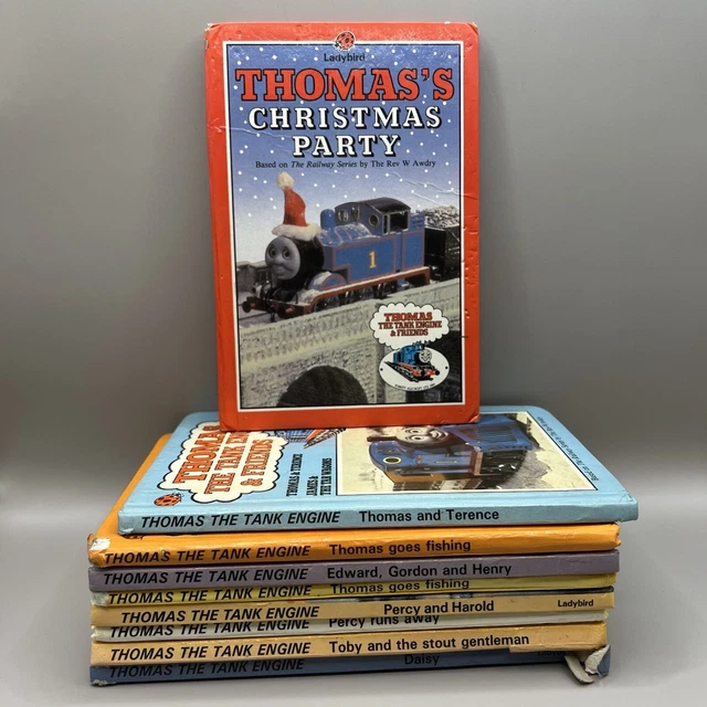 9 X THOMAS The Tank Engine Thomas & Friends Vintage Ladybird Books ...