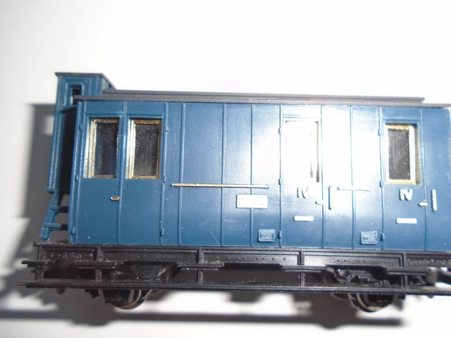 EGGER BAHN BLUE 4 wheel coach 009 HOe In original box £6.00 - PicClick UK