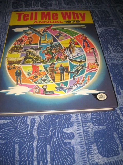 COLLECTABLE BOOK &TELL Me Why Annual 1975" EUR 4,09 - PicClick IT