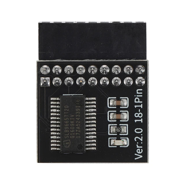 12PIN TPM MODULE Motherboard Tpm Module 2. 0 Encryption Security Module ...
