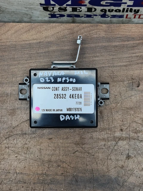 NISSAN NAVARA D23 Control Module Front Radar Distronic 28532 4Ke0A 2016 ...