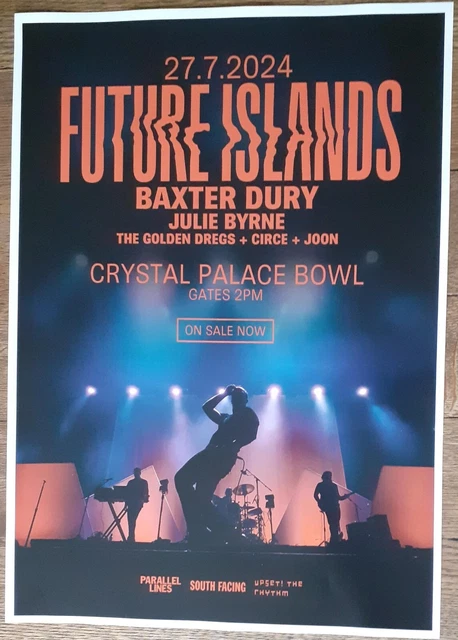 Future Islands Live Band Music Show 2024 Promotional Tour Concert Gig