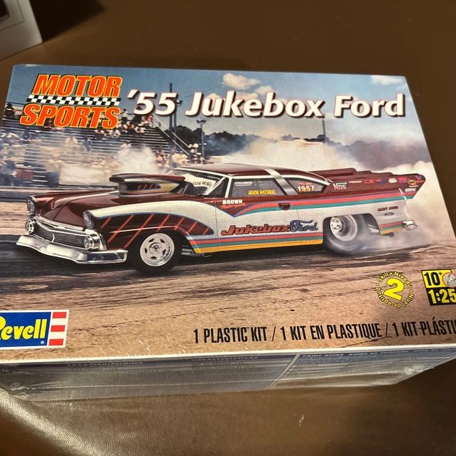 REVELL MOTOR SPORTS 1955 Jukebox Ford 1/25 scale factory sealed £34.99 ...