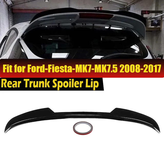 REAR TRUNK SPOILER Wing For Ford Fiesta ST-Line MK6 MK6.5 2008.6-2017 ...