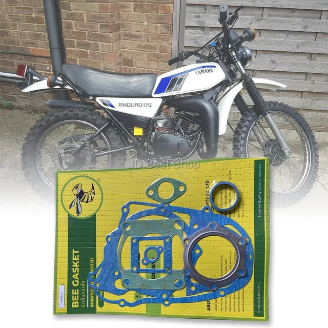 YAMAHA DT175 E-MX JOINT COMPLET SET MOTEUR PART DT175 MX Vintage ...