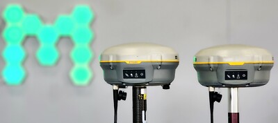 TRIMBLE DUAL R8S GPS GNSS Galileo Beidou Base Rover RTK System TSC3 ...