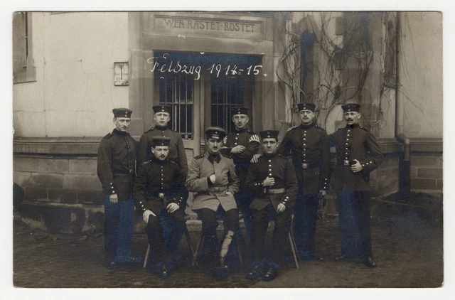 ORIGINAL FOTO SOLDATEN, Infanterie-Regiment Nr. 99, 1. Weltkrieg WK EUR ...