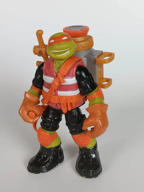 FIGURINE TORTUES NINJA TMNT playmates toys OOZE mutagen Michelangelo 10 ...