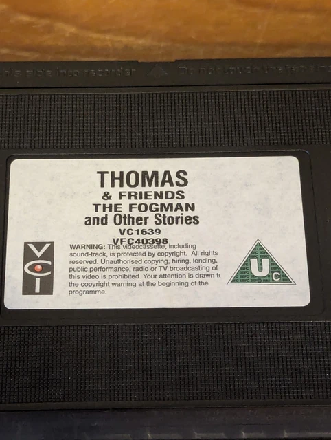 THOMAS AND FRIENDS The Fogman and Other Stories VHS *Tested* £11.99 ...