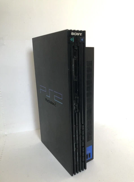 SONY PLAYSTATION 2 PS2 Fat Black Console Only - 100% untested £24.99 ...
