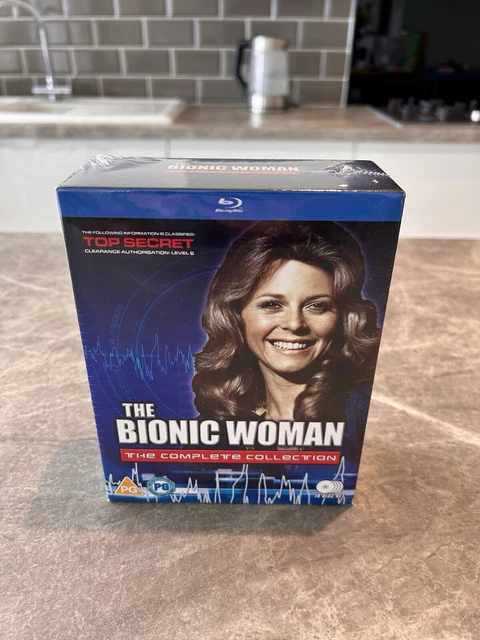 THE BIONIC WOMAN Complete Collection Blu Ray Lindsay Wagner U K ...