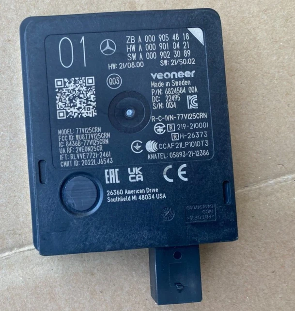 MERCEDES BENZ RADAR SENSOR A0009054818 EUR 120,00 - PicClick DE