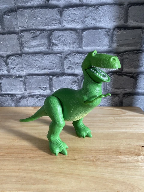 MATTEL DISNEY PIXAR Toy Story 4 Rex Poseable Figure Dinosaur Rex Green ...