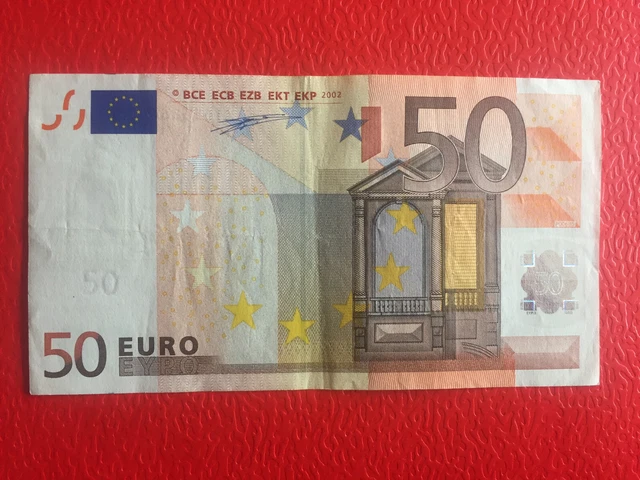 NUMISMATE RARE BILLET 50 euro 2002 X DUISENBER EUR 80,00 - PicClick FR
