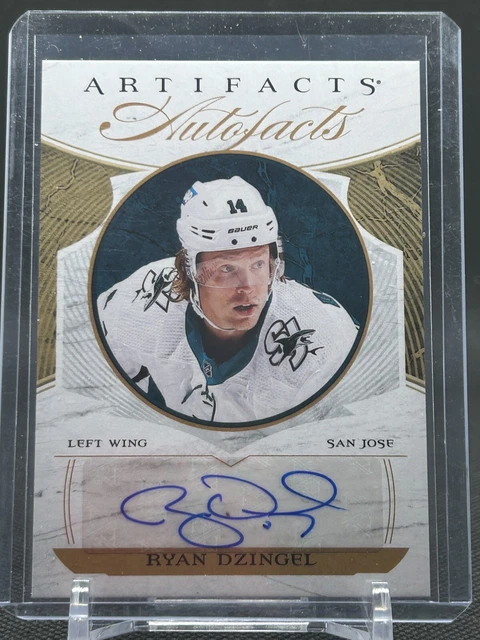 2022-23 UD ARTIFACTS Autofacts Ryan Dzingel #AF-RD - SAN JOSE SHARKS $1 ...