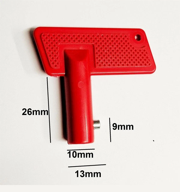 SINGLE RED TRUCK Tail Lift Key (Dhollandia + More) 1st Class Post £4.90 ...