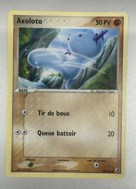 CARTE POKÉMON AXOLOTO 79/115 EX Forces Cachées - FR EUR 1,00 - PicClick FR
