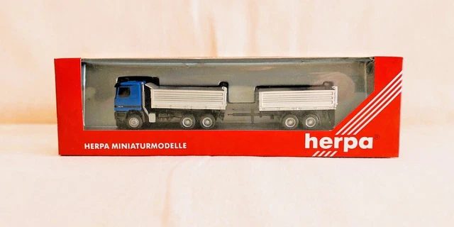 HERPA MODELLAUTO LKW MB Actros m. Anhänger 1:87 OVP EUR 13,00 - PicClick DE