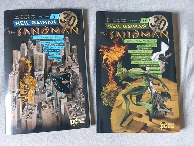 SANDMAN VOLUME 5 et 6, The, Neil Gaiman, livre de poche EUR 3,78 ...