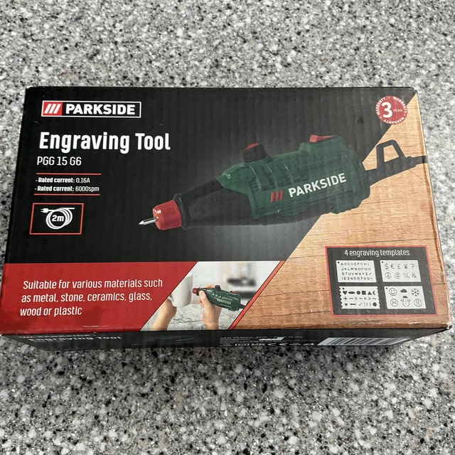 PARKSIDE ENGRAVING TOOL (PGG 15 G6) £11.12 - PicClick UK