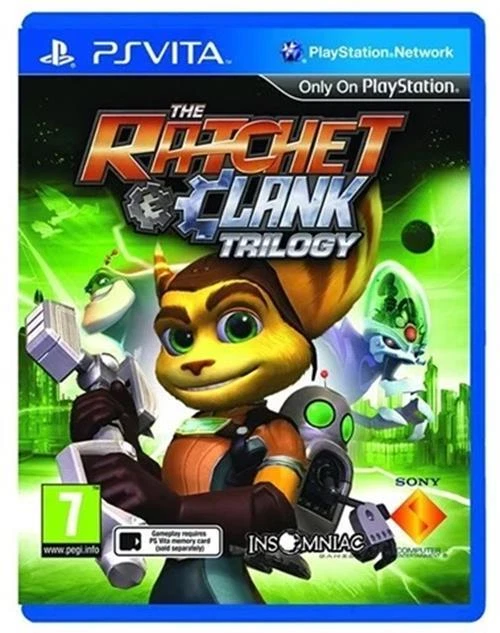 RATCHET AND CLANK Trilogy - Sony PlayStation PS Vita Action Adventure ...