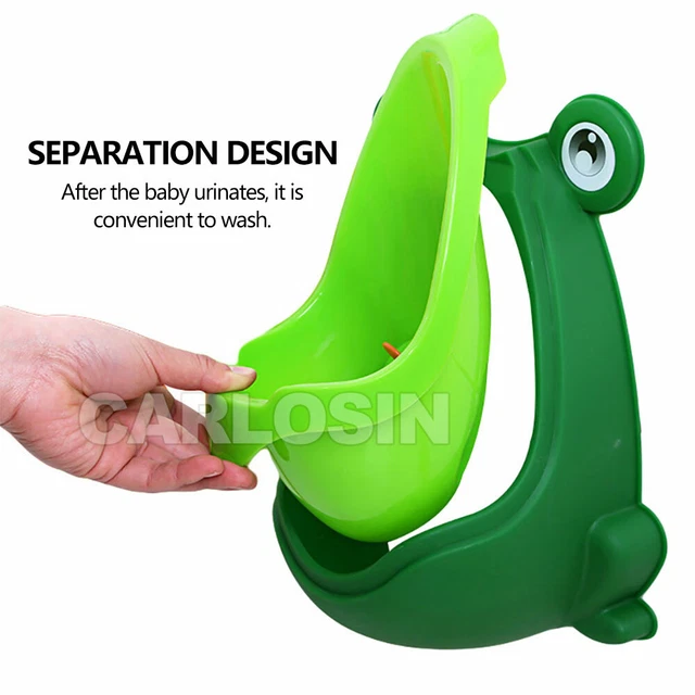 FROG SHAPED KID Baby Potty Toilet Training Urinal Boys Pee Trainer ...
