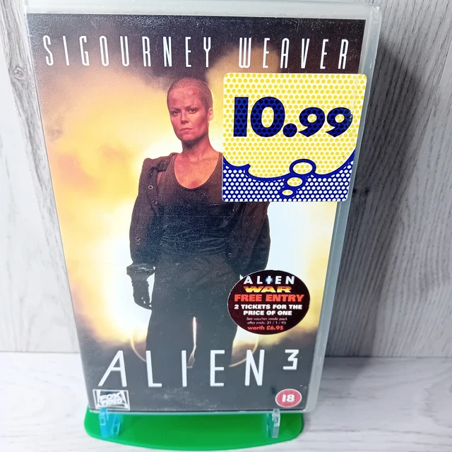 ALIEN 3 VHS - Rare Retro Video Tape £10.06 - PicClick UK