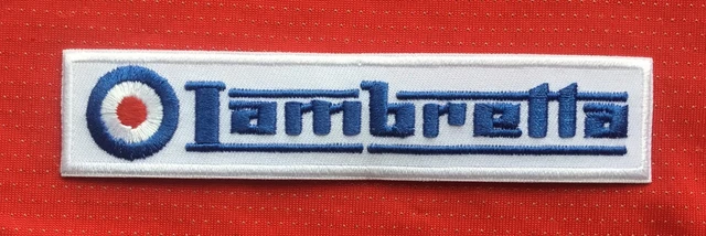 BRIGHTON MOD RALLY Raf Target Vespa Scooter Lambretta Iron Sew On Patch ...