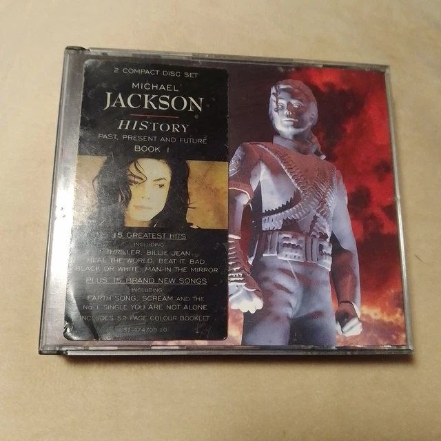 MICHAEL JACKSON HISTORY Past Present Future Book I -CD 1995 Epic (2 ...