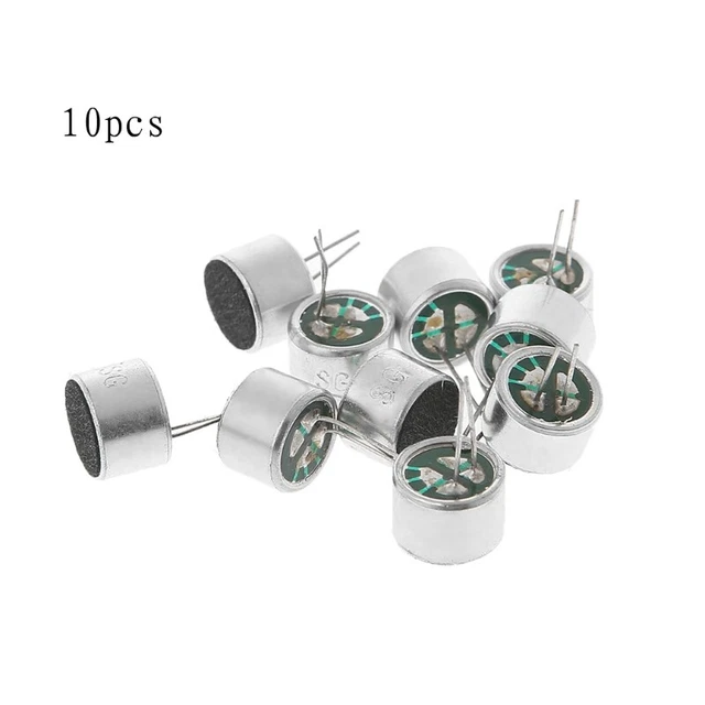 ELECTRET CONDENSER 9767 Microphone for Intercom, Monitor, Laptop Mp3 ...