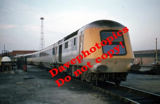 ORIGINAL 35MM Slide Diesel /Steam Train / Engine Railway 41001 HST ...