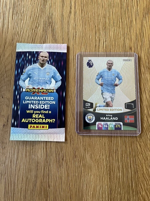 PANINI ADRENALYN 2024 23/24 Erling Haaland Limited Edition Rare 1 Card ...