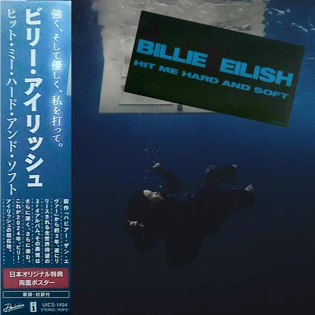 BILLIE EILISH: HIT Me Hard and Soft - Japan CD with Poster/ Magnet/ Obi ...