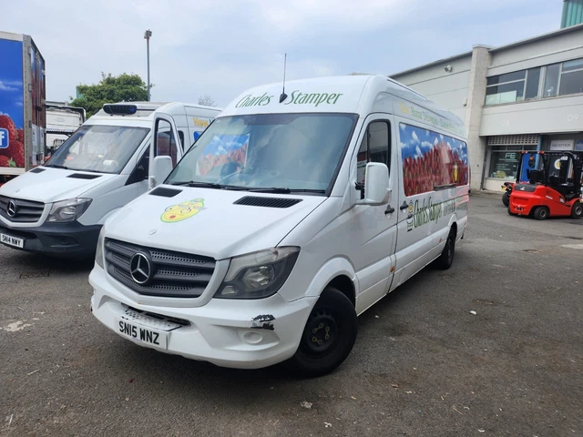 2015 MERCEDES-BENZ SPRINTER High Roof Lwb fridge Van 1 owner 316 cdi ...