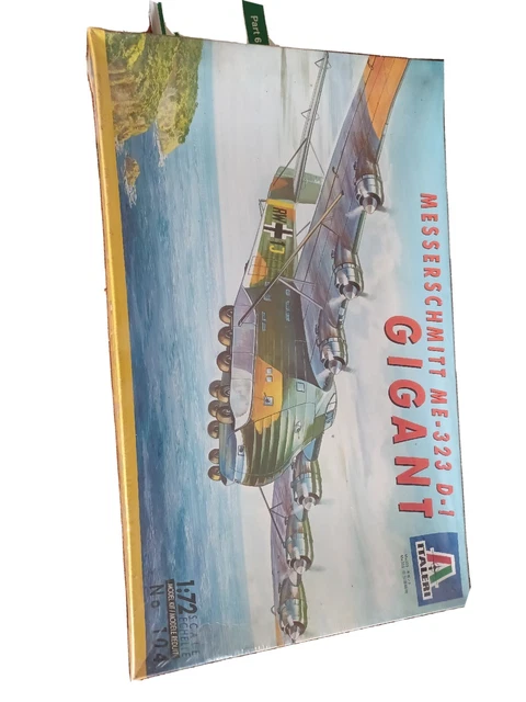 VINTAGE ITALERI MESSERSCHMITT Me-323 D-1 Gigant 1:72 WWII Model ...