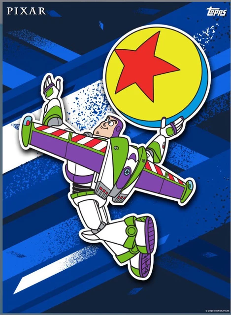 TOPPS DISNEY COLLECT Digital Toys In Sports Character Cards Buzz Insert ...