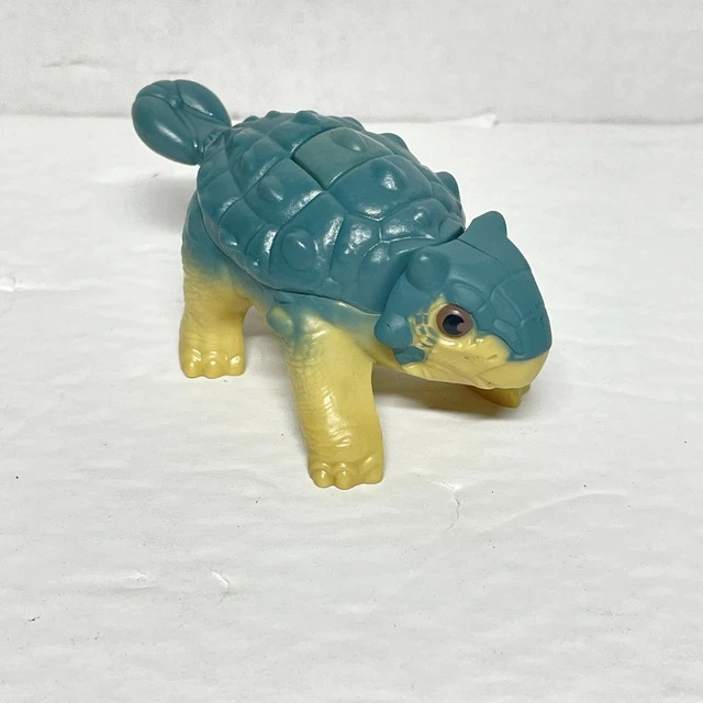 JURASSIC WORLD CAMP Cretaceous Bumpy The Anklyosaurus McDonalds Figure ...