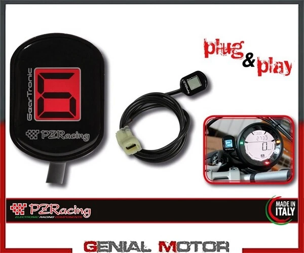 PLUG GEAR INDICATOR PzRacing GT3100-T1 TRIUMPH SPEED TRIPLE 1050 NOABS ...