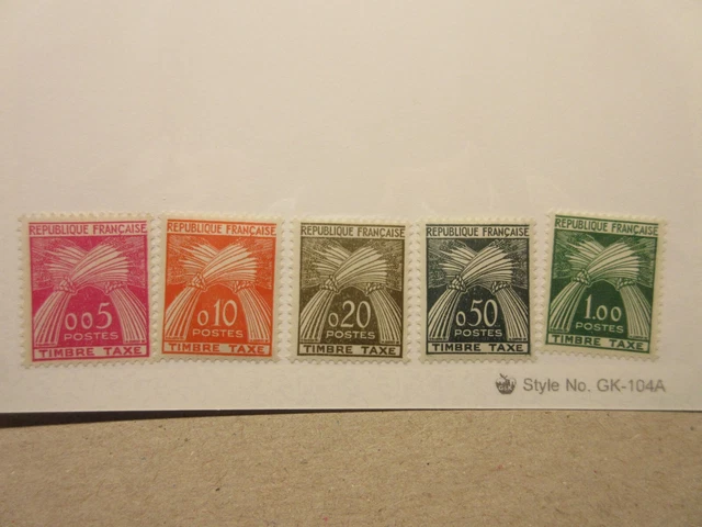 FRANCE SCOTT J93-J97 MINT NEVER HINGED Lot6 Cat $59.75 £16.57 - PicClick UK