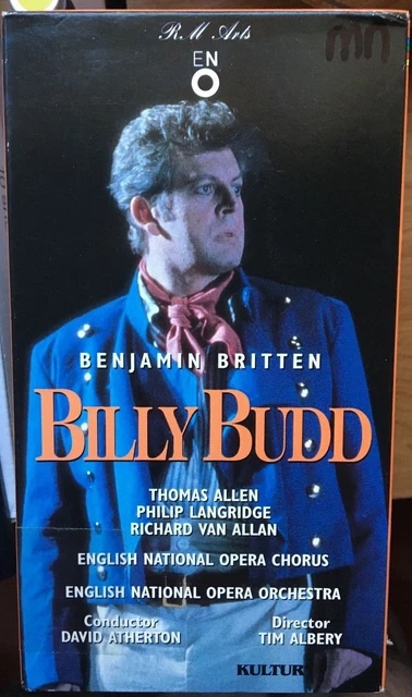 BILLY BUDD (VHS) Rare 1988 English National Opera production of Britten opera £6.23 - PicClick UK