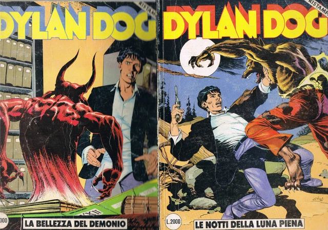 COPPIA DI DYLAN DOG - numeri 3 e 6 RISTAMPA - anno 1990 EUR 6,99 ...