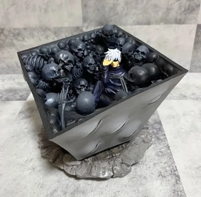 JUJUTSU KAISEN SATORU Gojo Prison Realm Figure Jump GIGA Giappone senza ...