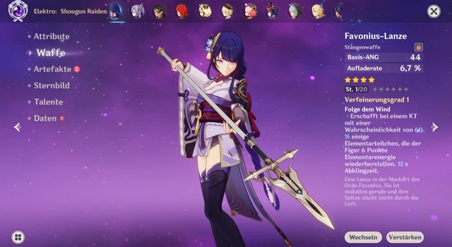 COMPTE GENSHIN IMPACT EU AR50 Raiden C2 EUR 20,00 - PicClick FR