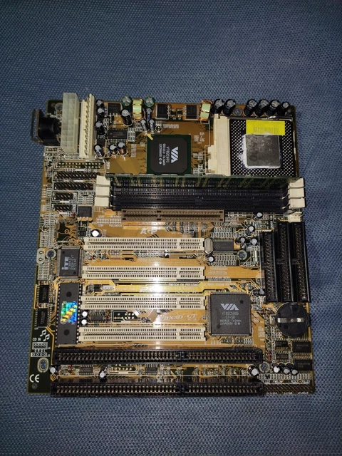 ZIDA TOMATO BX98-CT Motherboard AT Socket 370 Via Apollo Pro AGP PCI ...