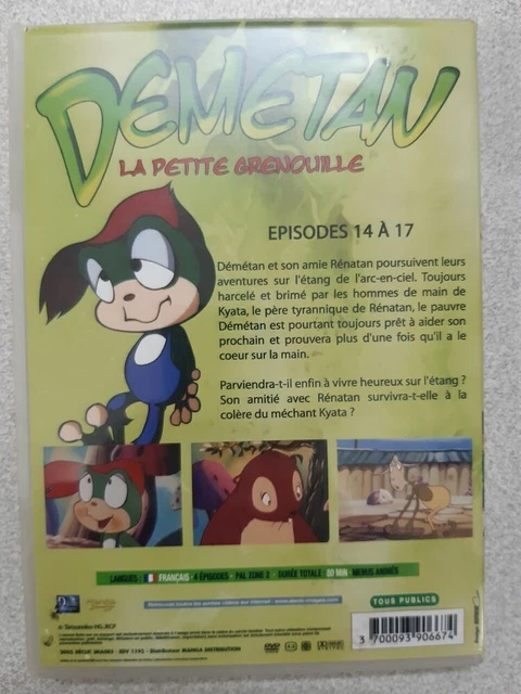 DVD SÉRIE DEMETAN - La petite grenouille ép. 14 à 17 | Bon état EUR 3 ...