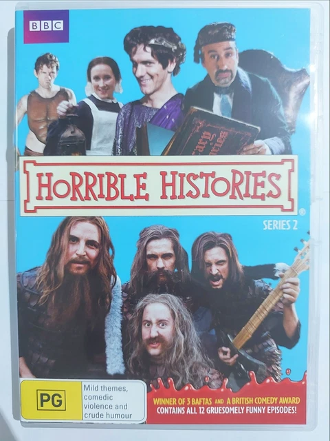 HORRIBLE HISTORIES : Series 2 (2 DVD Set) Region 4, FREE Next Day Post ...