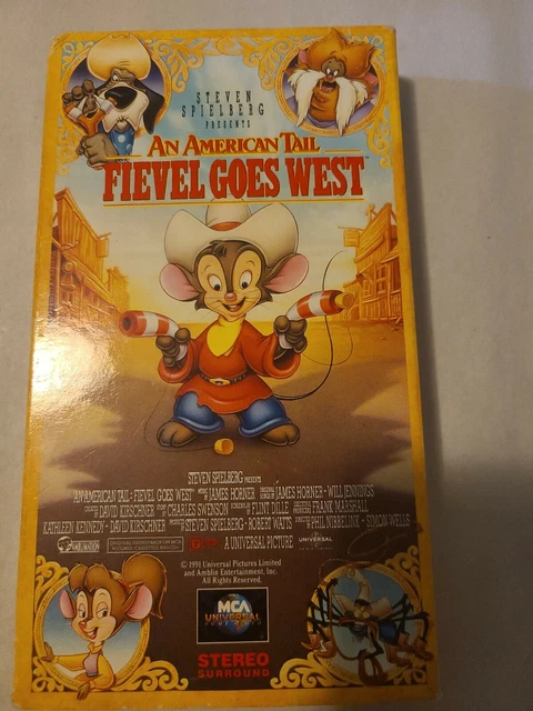 AN AMERICAN TAIL - Fievel Goes West (VHS, 1992) di Steven Spielberg EUR ...