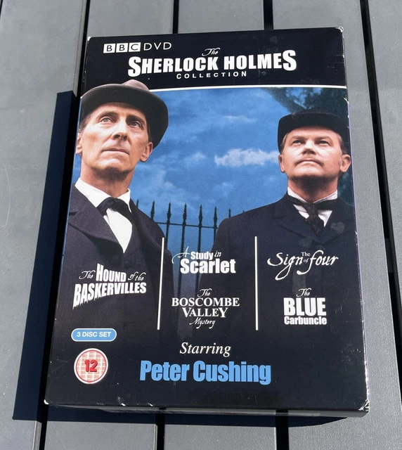 THE SHERLOCK HOLMES Collection Dvd Boxset BBC Peter Cushing Hound ...
